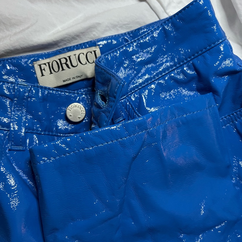 Fiorucci Patent Leather Pants - Gem